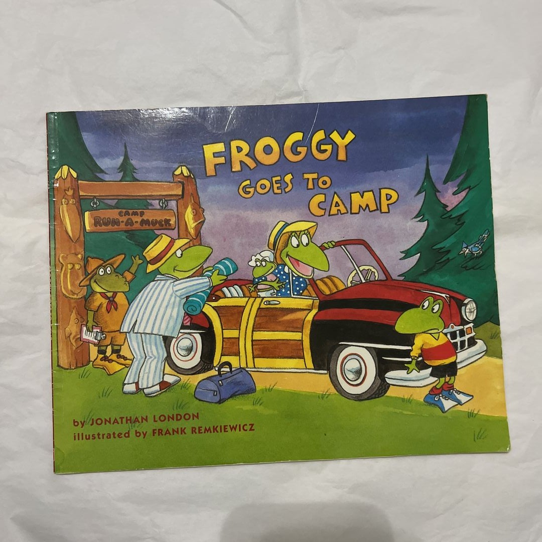 Froggy Goes to Camp by Jonathan London, Paperback | Pangobooks