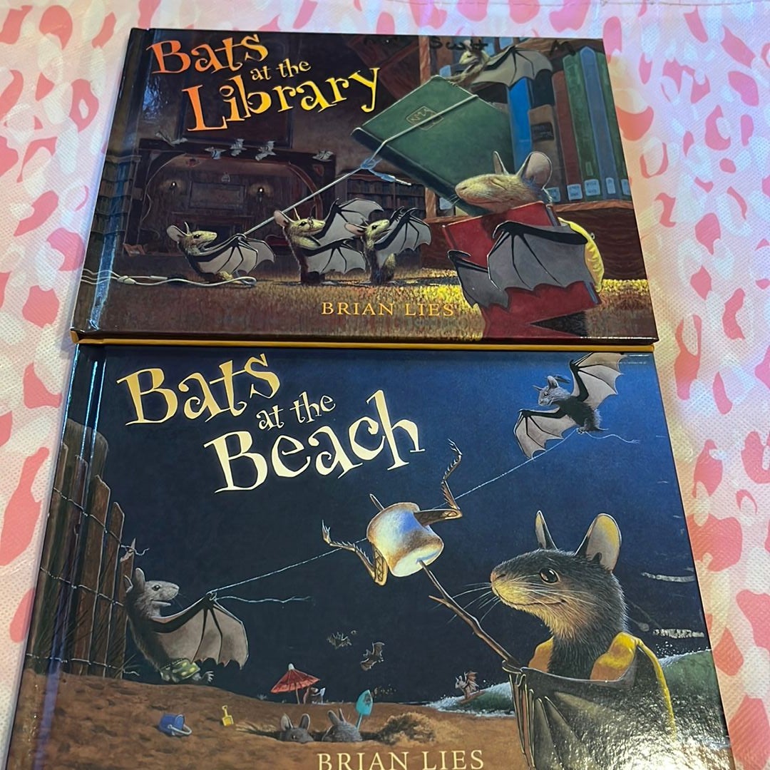 Bats at the Library, Bats at the Beach by Brian Lies, Hardcover ...