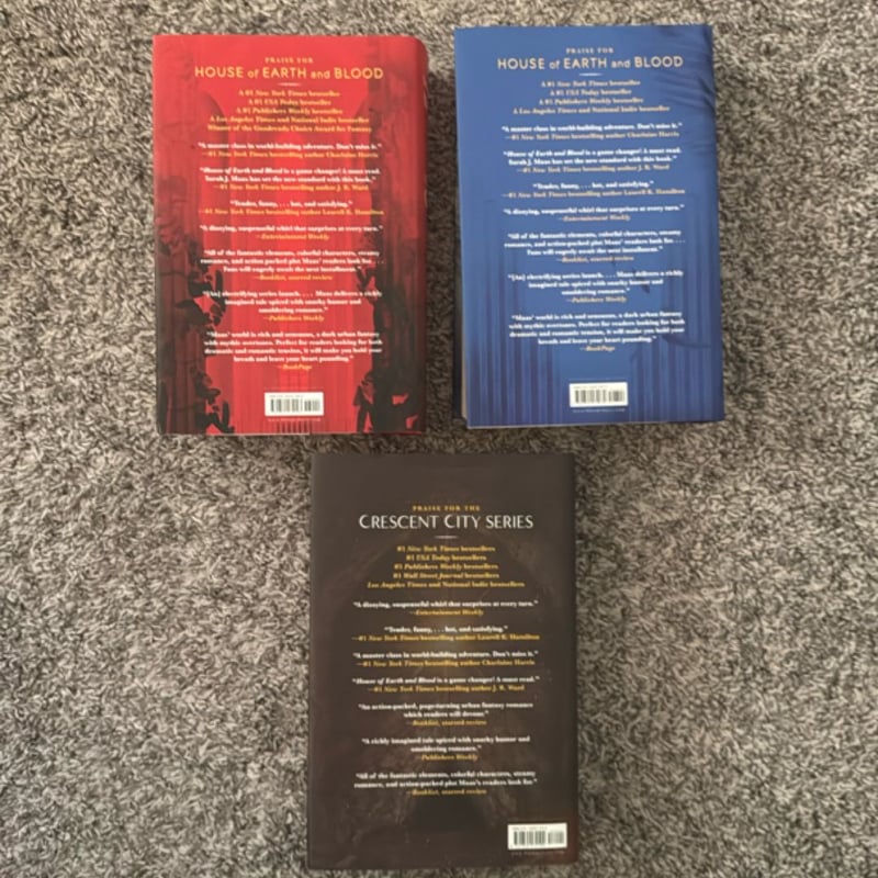 Crescent City series by Sarah J Maas , Hardcover | Pangobooks