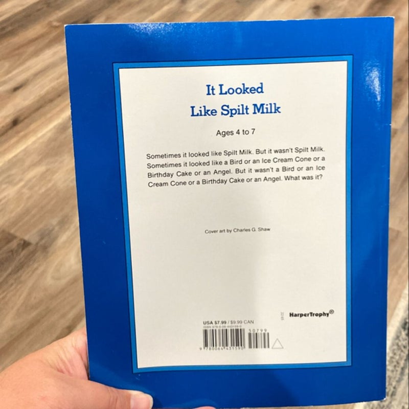 It Looked Like Spilt Milk Board Book by Charles G. Shaw