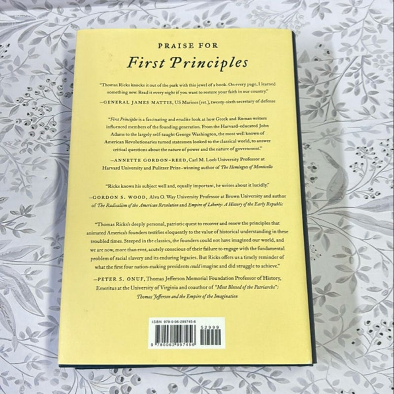 First Principles by Thomas E. Ricks
