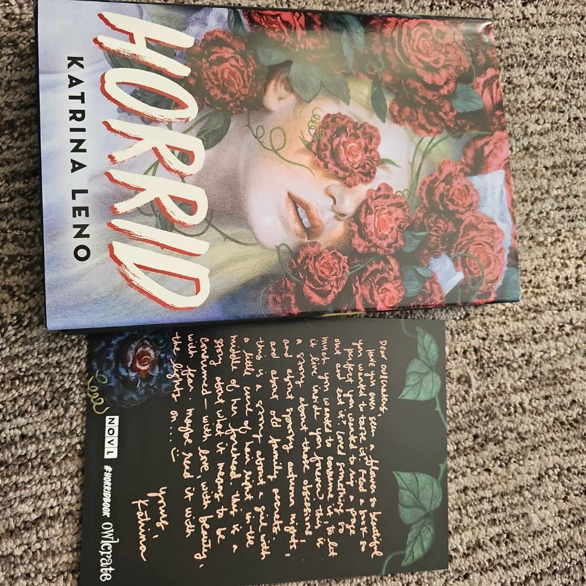Horrid by Katrina leno, Hardcover | Pangobooks