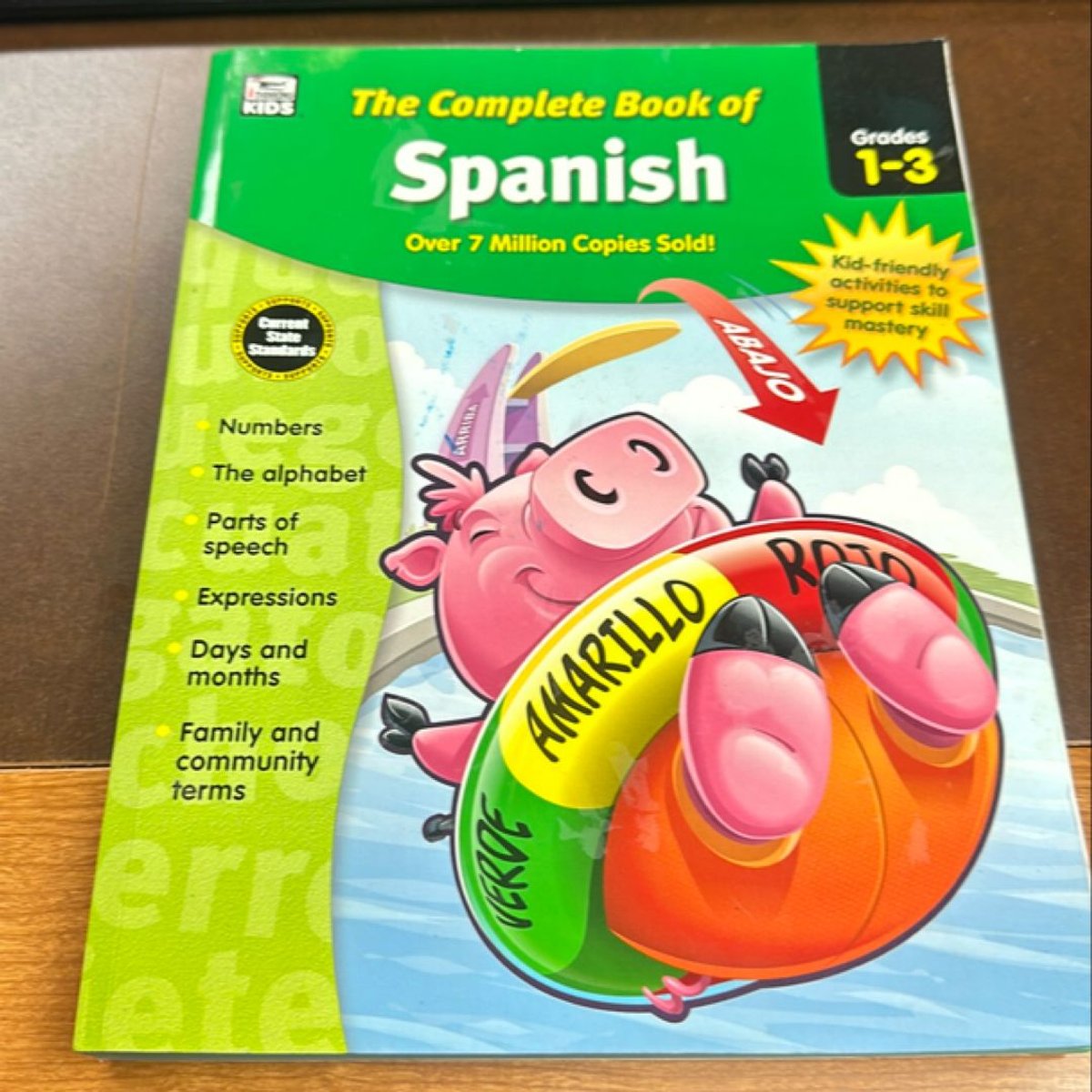 The Complete Book of Spanish, Grades 1 - 3 by Thinking Kids