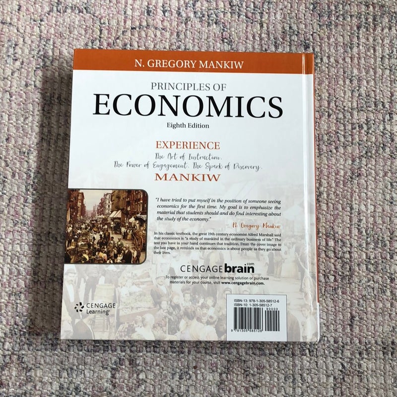 Principles of Economics by N. Gregory Mankiw, Hardcover | Pangobooks