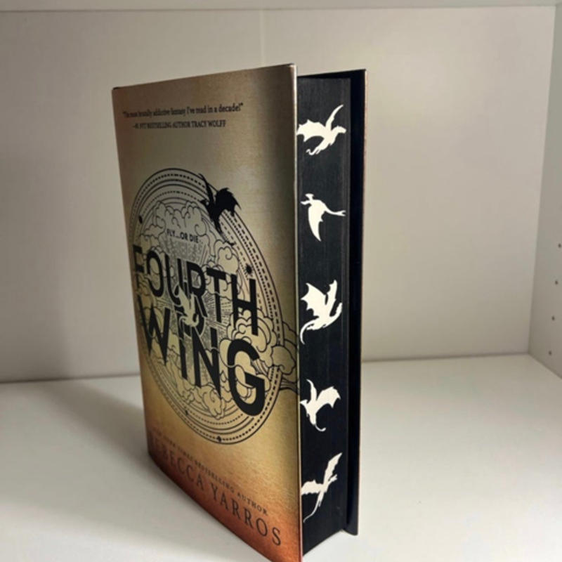 Fourth Wing Sprayed Edges by Rebecca Yarros , Hardcover | Pangobooks