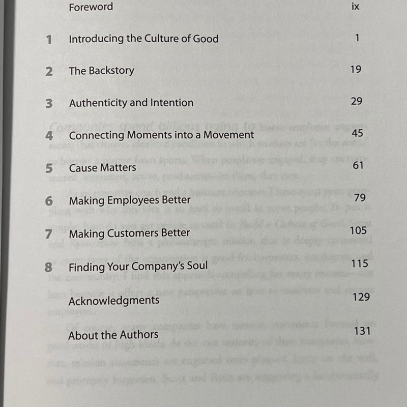 Build a Culture of Good by Scott Moorehead, Hardcover | Pangobooks