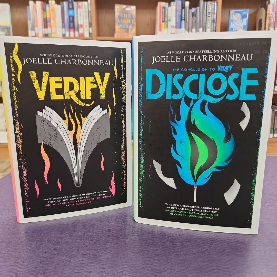 Verify & Disclose by Joelle Charbonnueau, Hardcover | Pangobooks