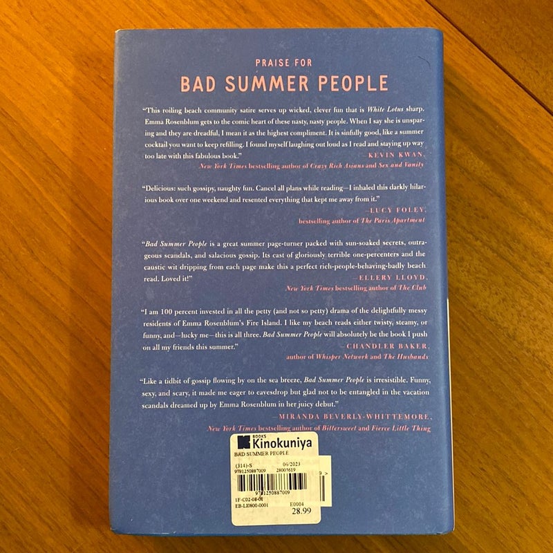 Bad Summer People by Emma Rosenblum