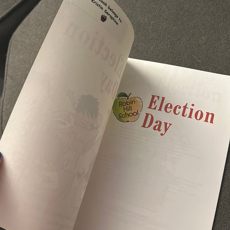 Robin Hill School: Election Day by Margaret McNamara, Paperback ...