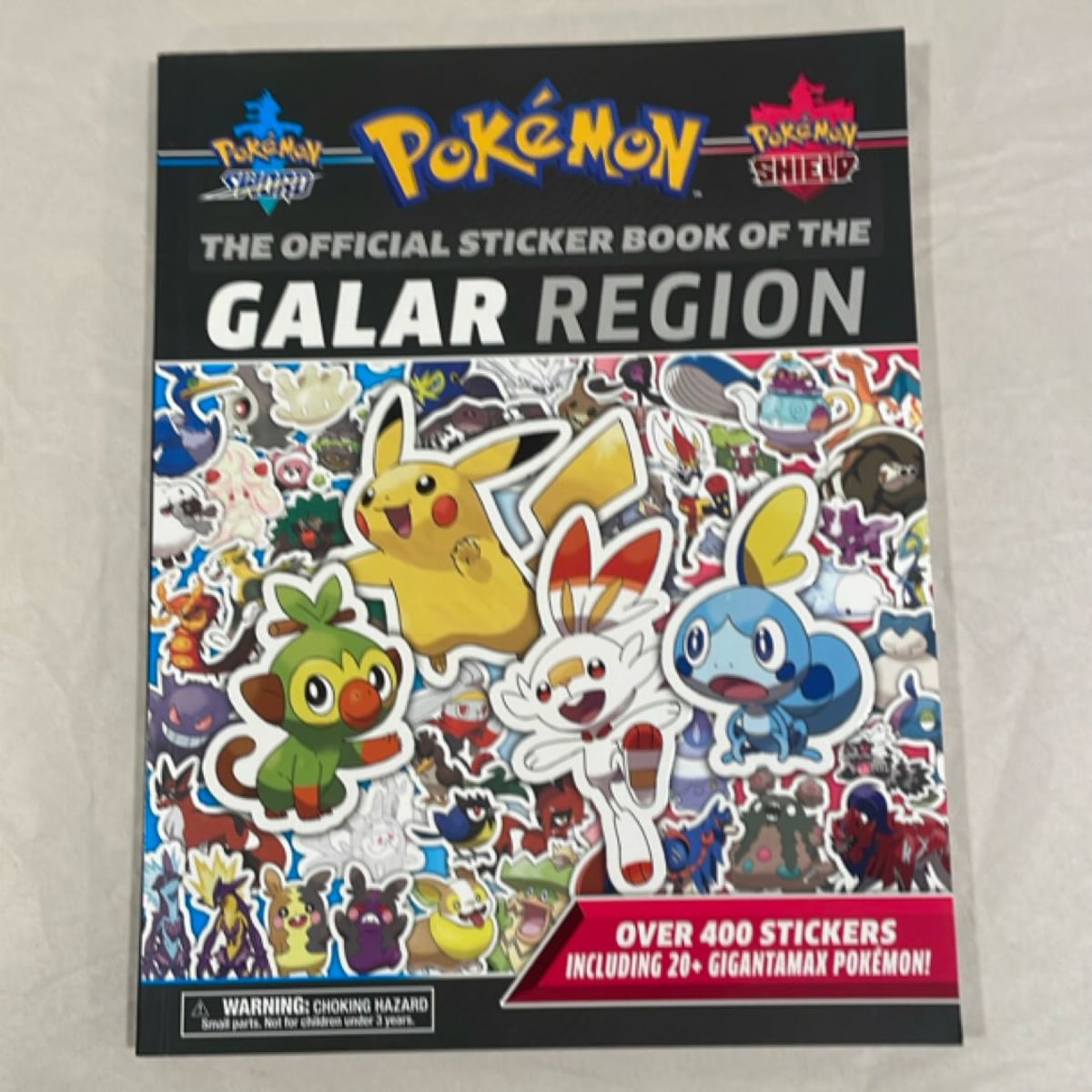 The Official Pokémon Sticker Book of the Galar Region by Pikachu ...