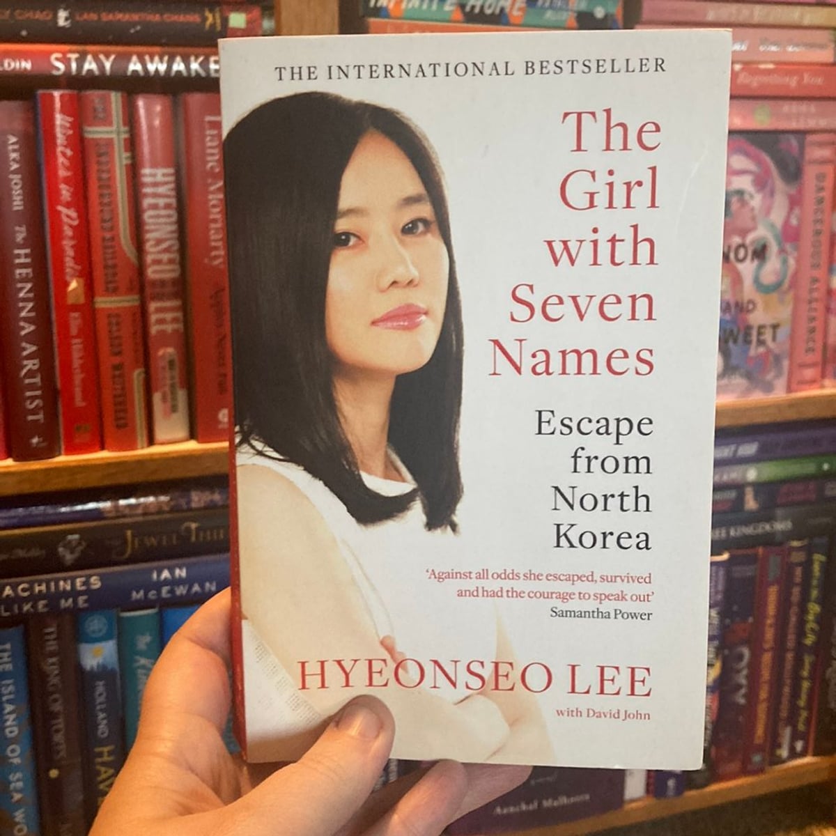 The Girl with Seven Names by Hyeonseo Lee, David John