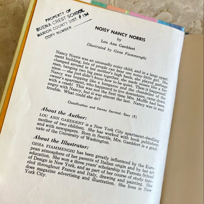 Noisy Nancy Norris by Lou Ann Gaeddert, Hardcover | Pangobooks