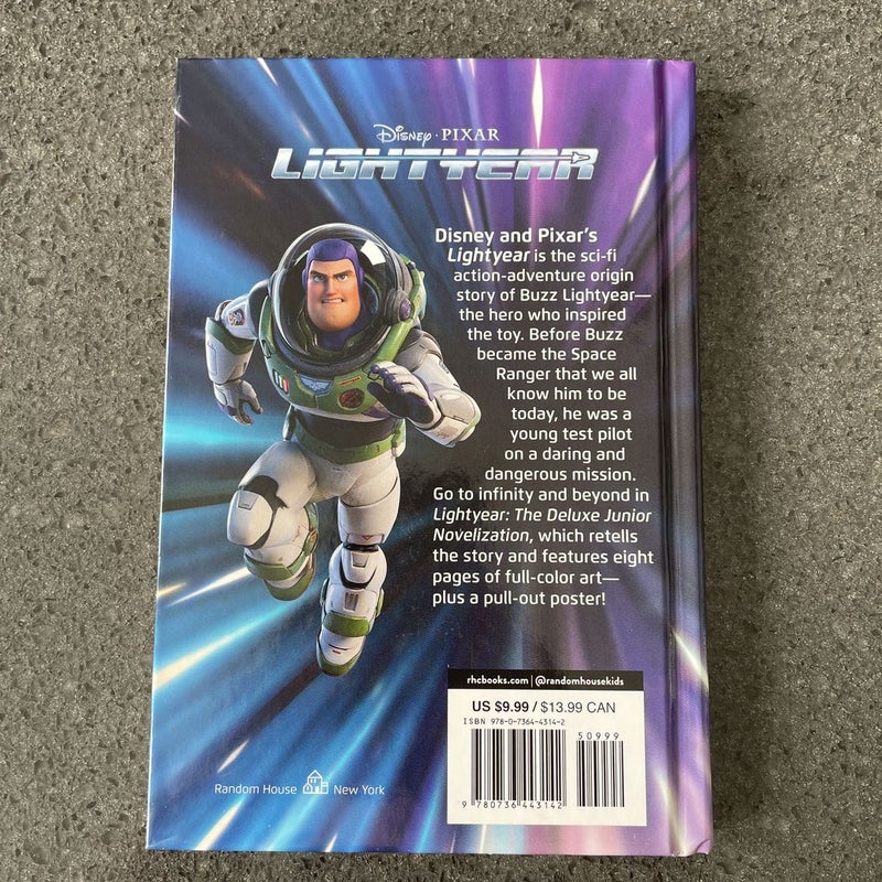 Disney/Pixar Lightyear: the Deluxe Junior Novelization by RH Disney ...