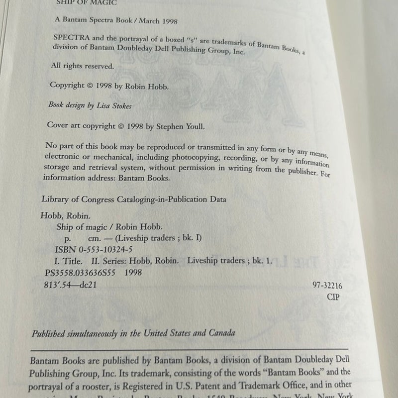 Ship of Magic by Robin Hobb, Hardcover | Pangobooks