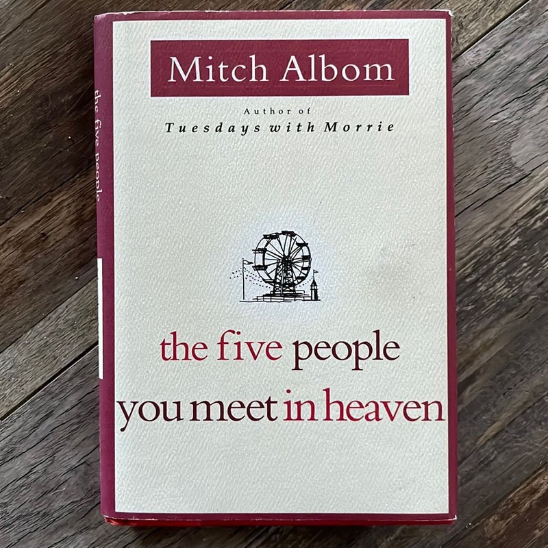 The Five People You Meet in Heaven by Mitch Albom, Hardcover | Pangobooks