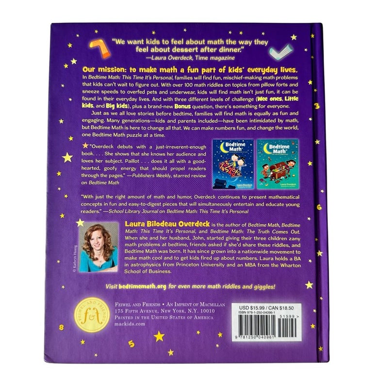 Bedtime Math: This Time It's Personal by Laura Overdeck