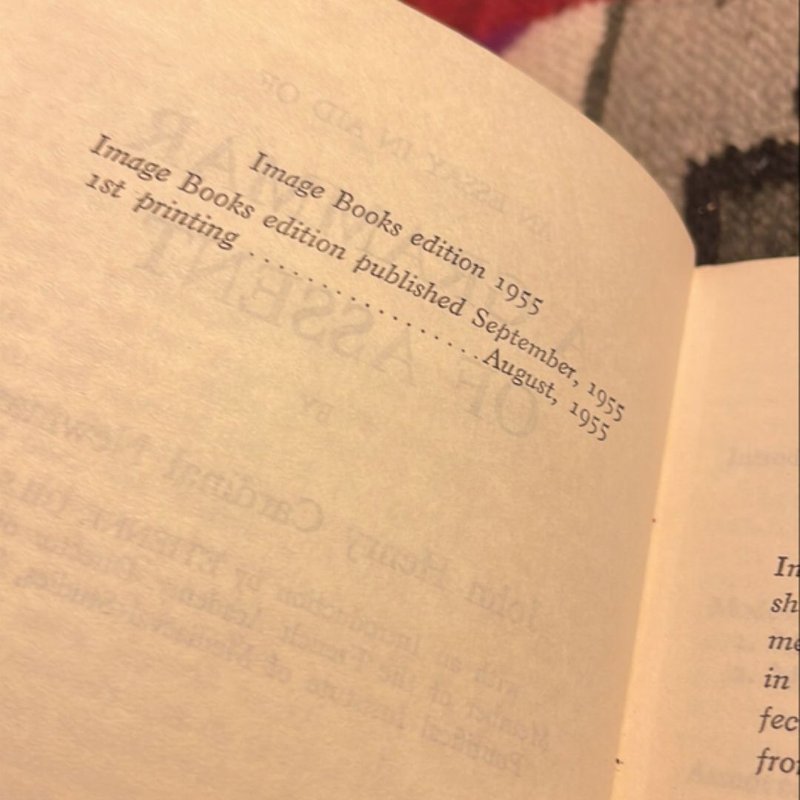 Grammar of Assent (1955) by John Henry Newman , Paperback | Pangobooks
