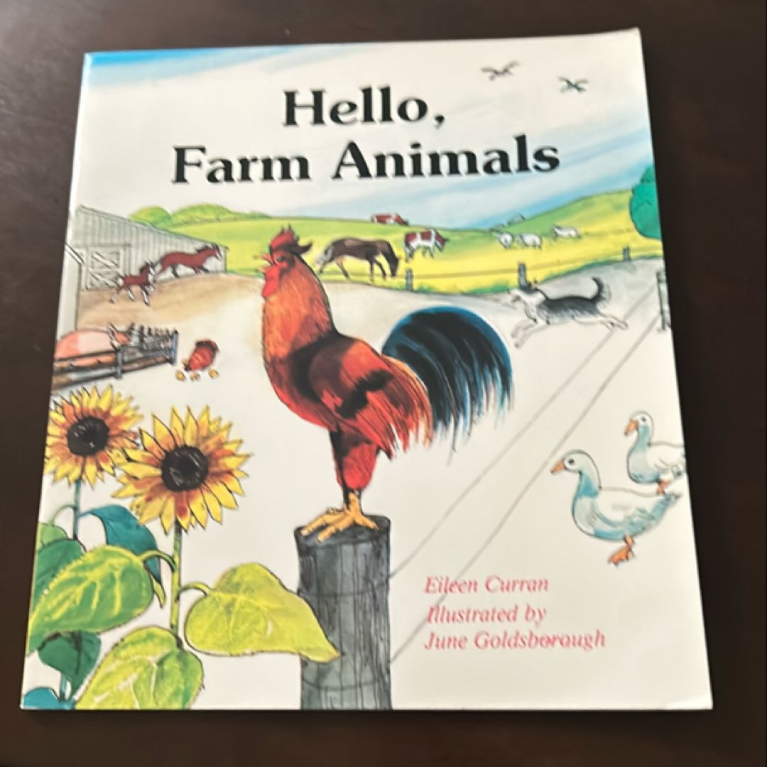 Hello, Farm Animals by Eileen Curran