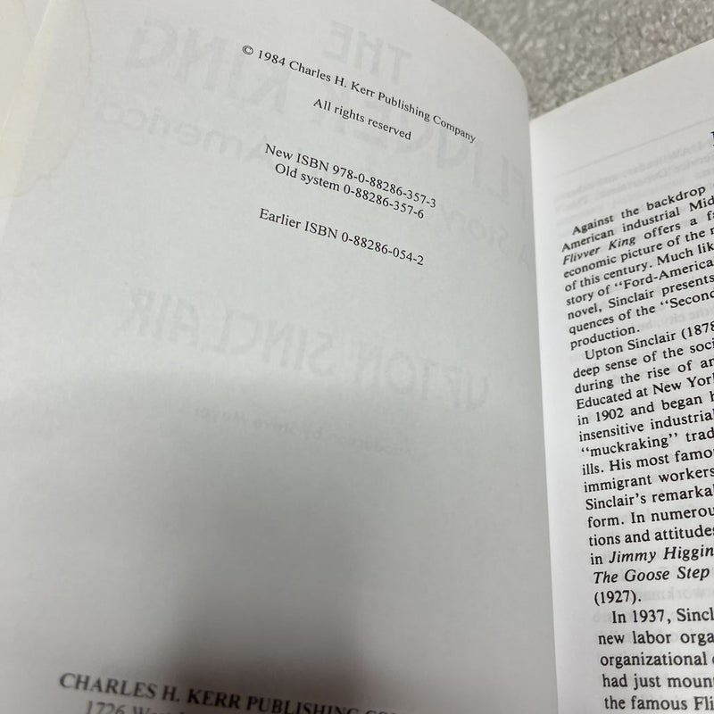 The Flivver King by Unlisted Books, Upton Sinclair