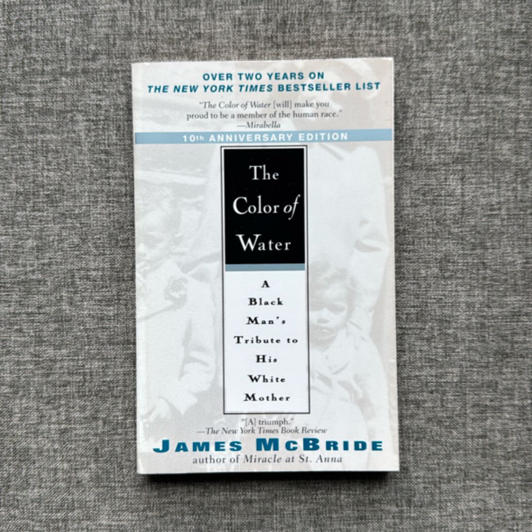 The Color of Water by James McBride - Pricing Data