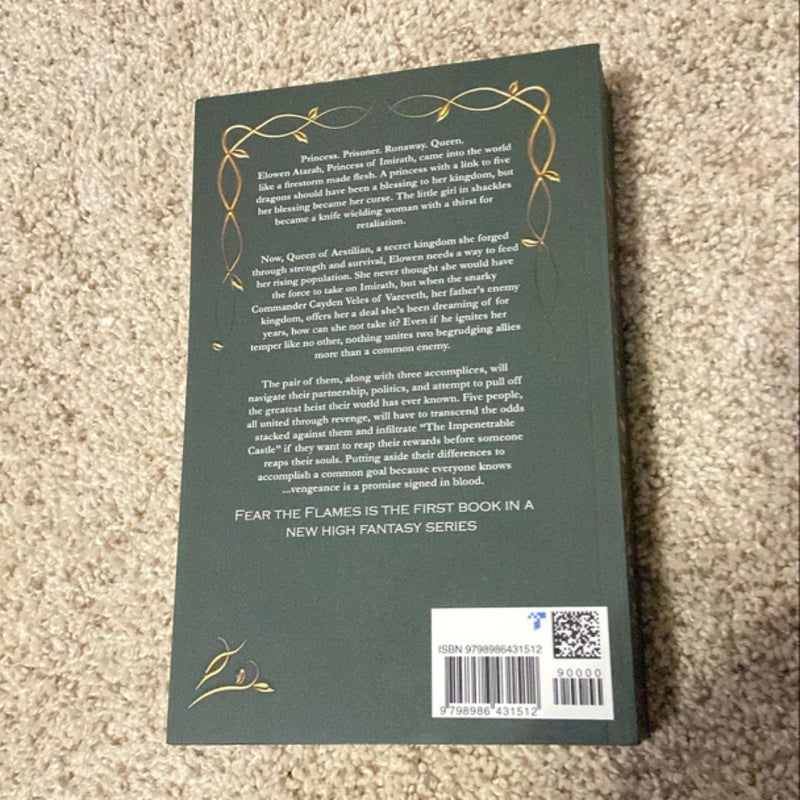 Fear the Flames by Olivia Rose Darling, Paperback | Pangobooks