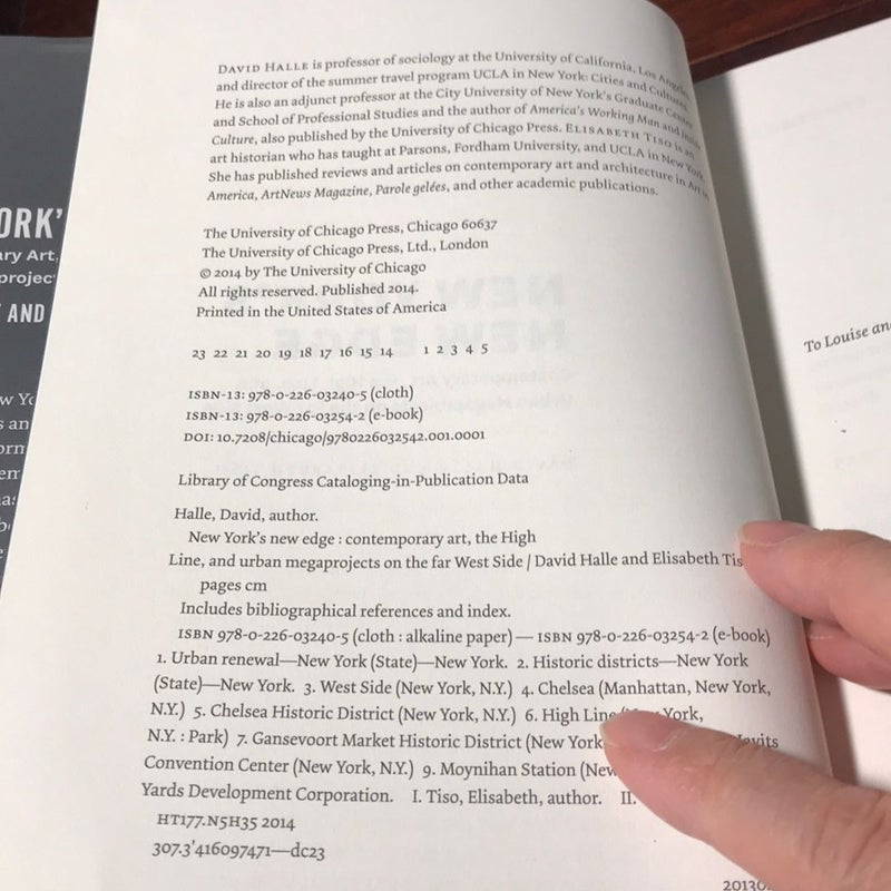 New York's New Edge by David Halle, Elisabeth Tiso