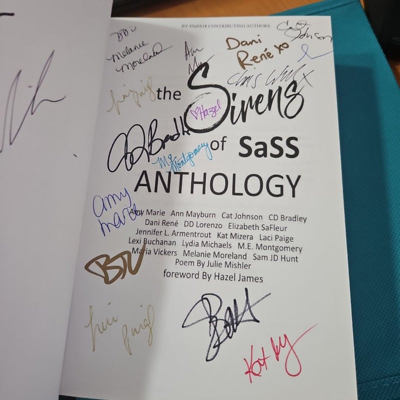 The Sirens of SaSS Anthology by Amy Marie, Dani René, Sam Hunt, Kat ...