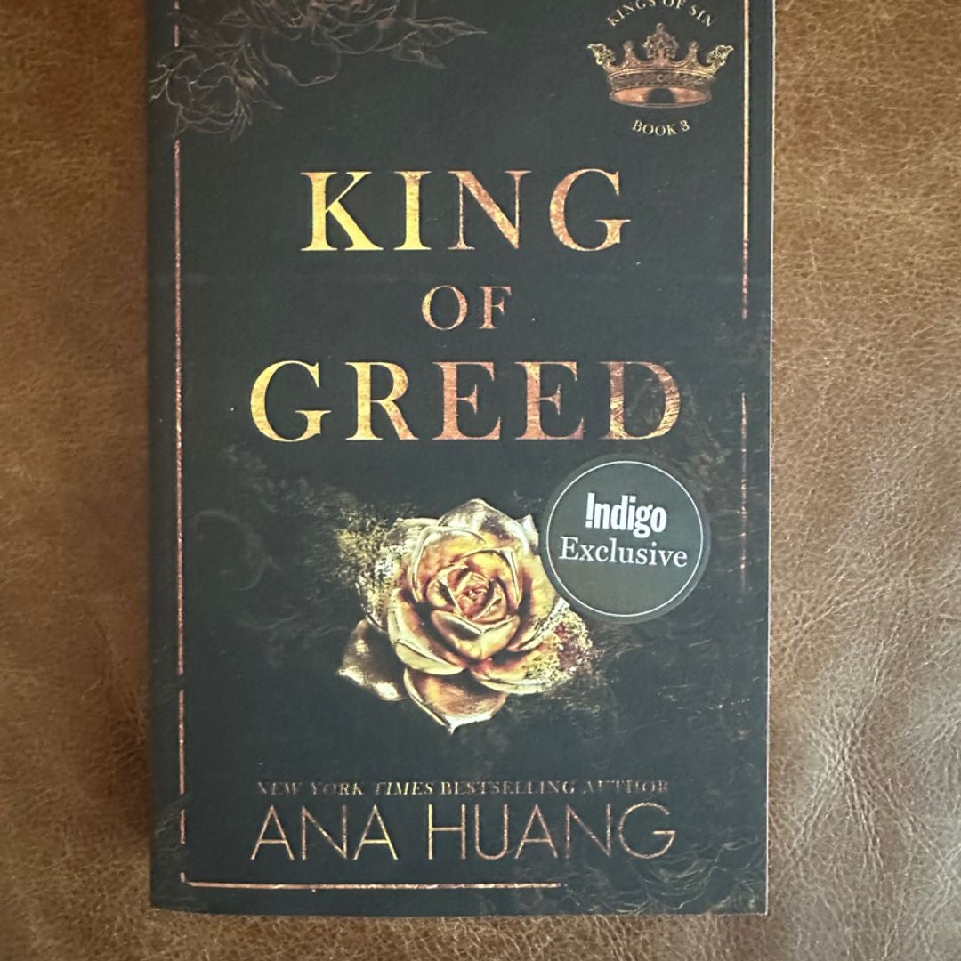 King of greed indigo exclusive edition by Ana Huang , Paperback ...