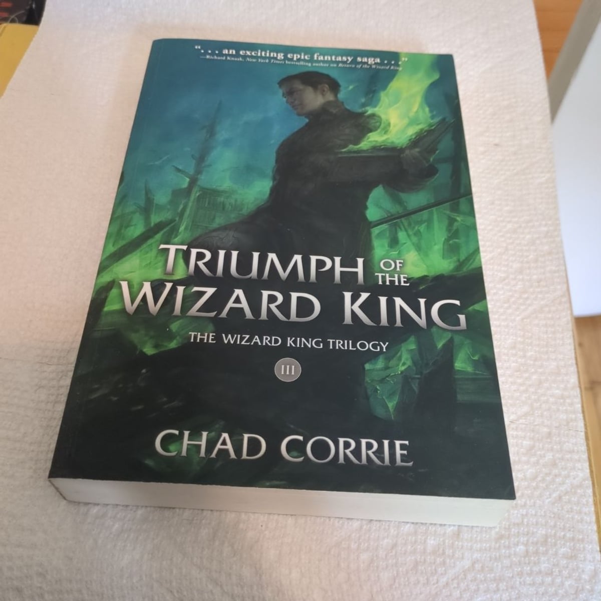Triumph of the Wizard King: the Wizard King Trilogy Book Three by Chad ...