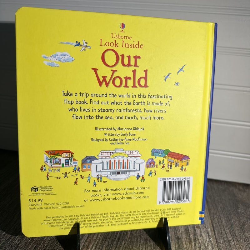 Usborne Look Inside: Our World by , Hardcover | Pangobooks