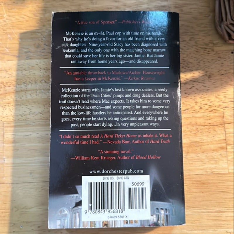 A Hard Ticket Home by David Housewright