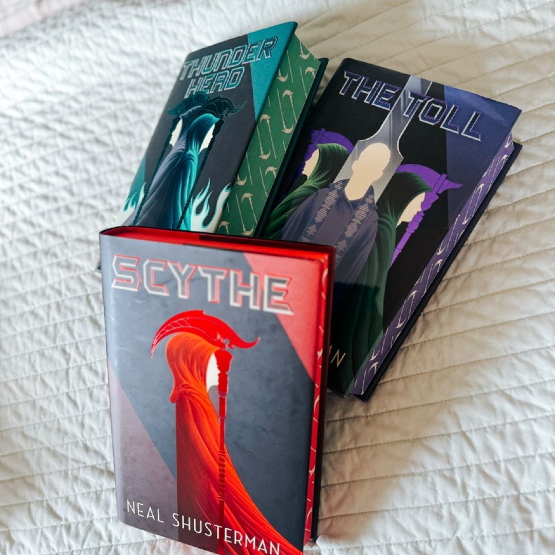 Arc of a Scythe Trilogy *SIGNED* Fairyloot editons by Neal Shusterman ...