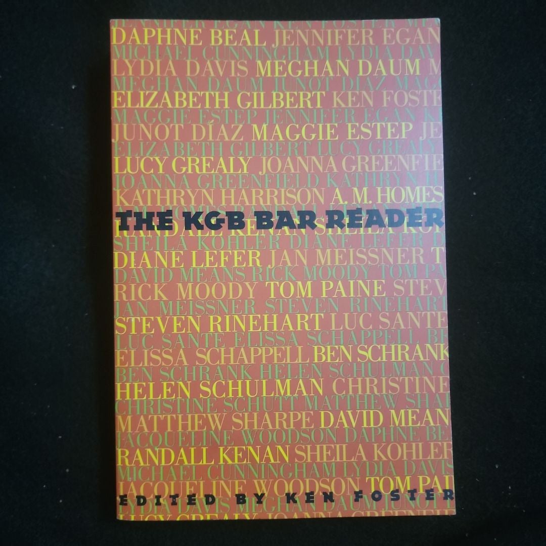 The KGB Bar Reader by Ken Foster