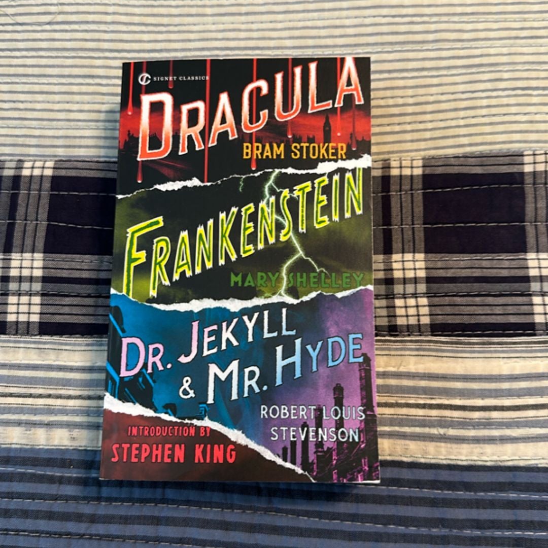 Dracula, Frankenstein, Dr Jekyll Mr Hyde by Various authors, Paperback ...
