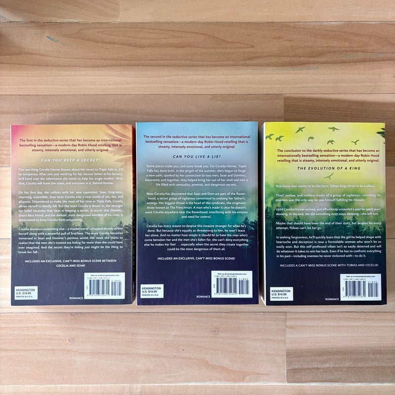 Flock, Exodus, The Finish Line - The Ravenhood trilogy set by ...