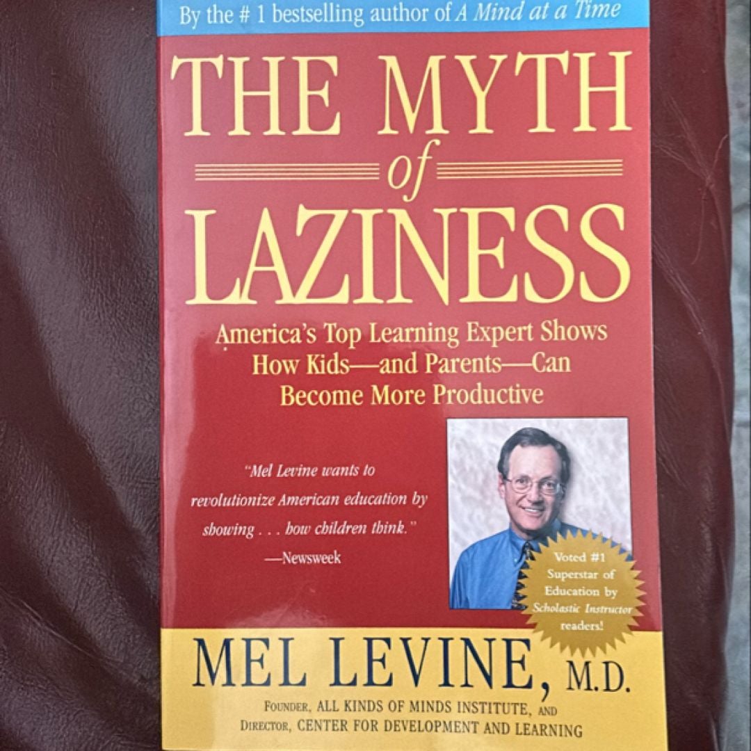 The Myth of Laziness by Mel Levine MD, Paperback | Pangobooks