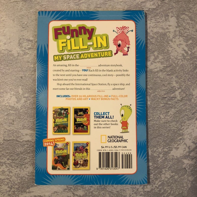 National Geographic Kids Funny Fill-in by Emily Krieger, Paperback ...