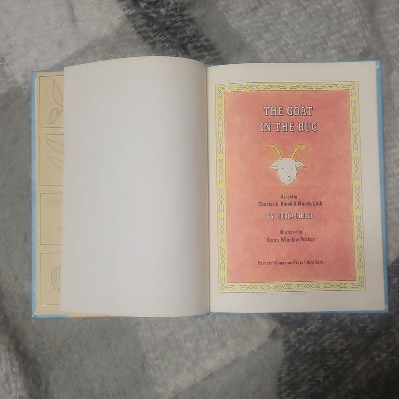 The Goat in the Rug by Charles L. Blood, Hardcover | Pangobooks
