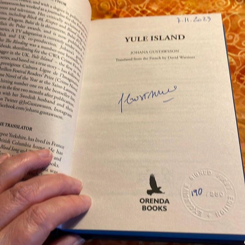 Yule Island by Johana Gustawsson, David Warriner