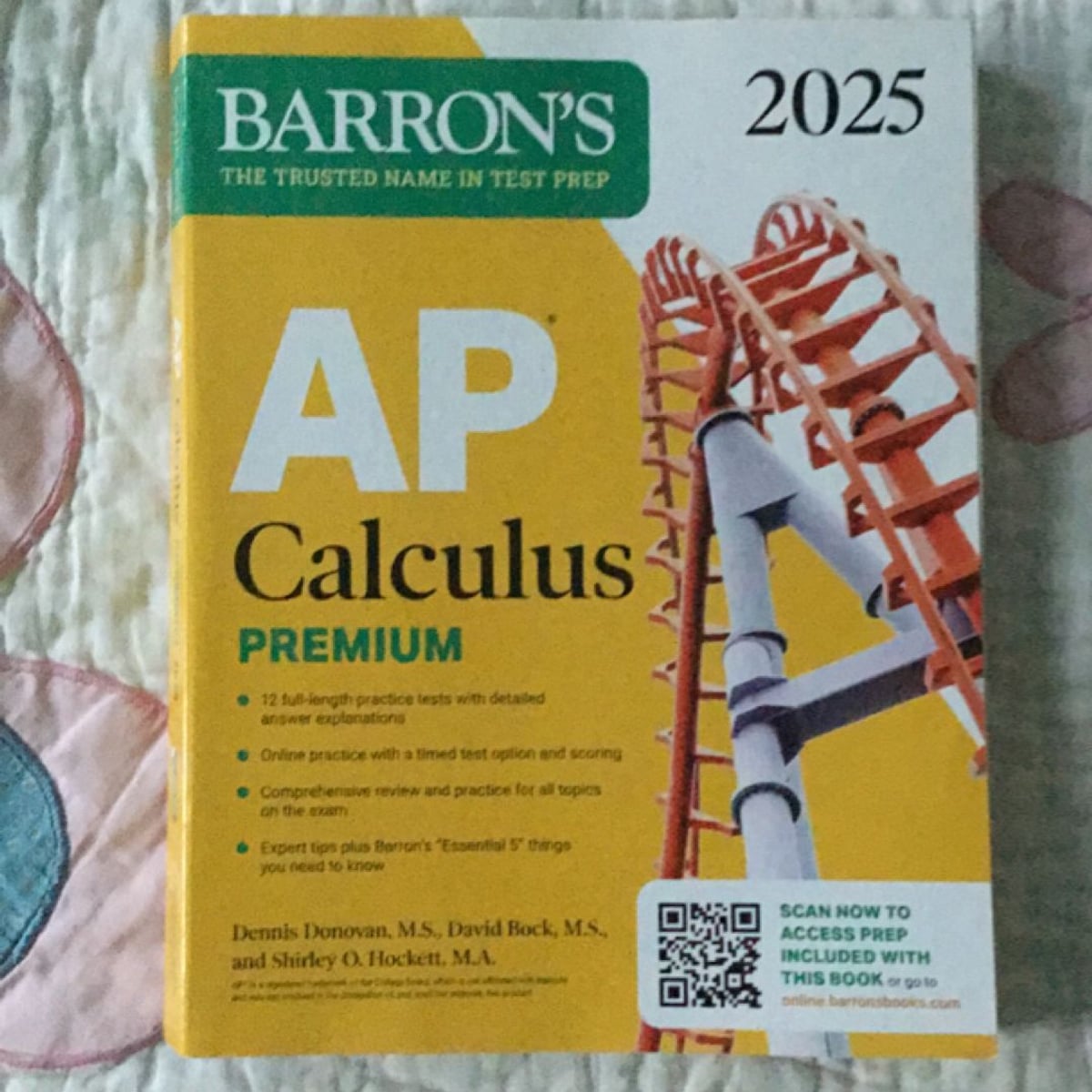 AP Calculus Premium, 2025: Prep Book with 12 Practice Tests ...