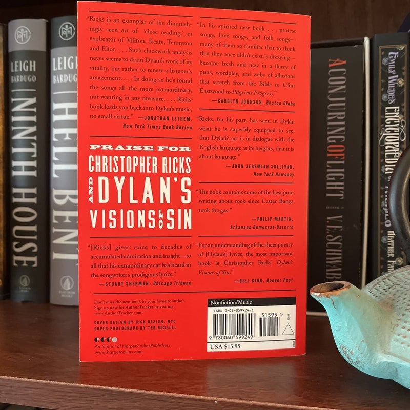 Dylan's Visions of Sin by Christopher Ricks, Paperback | Pangobooks
