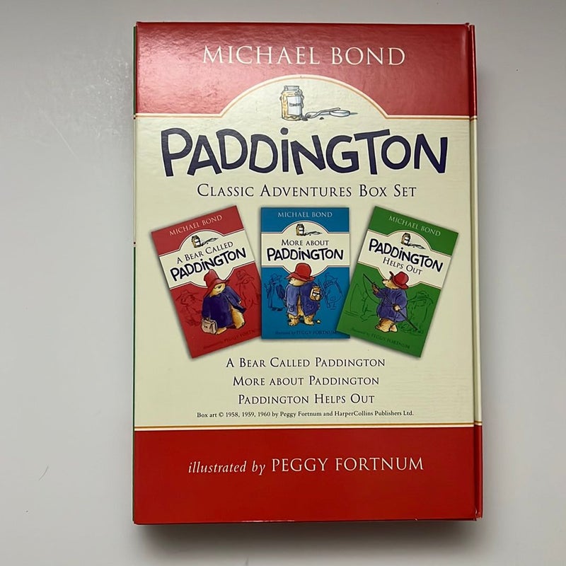 Paddington Classic Adventures Box Set by Michael Bond