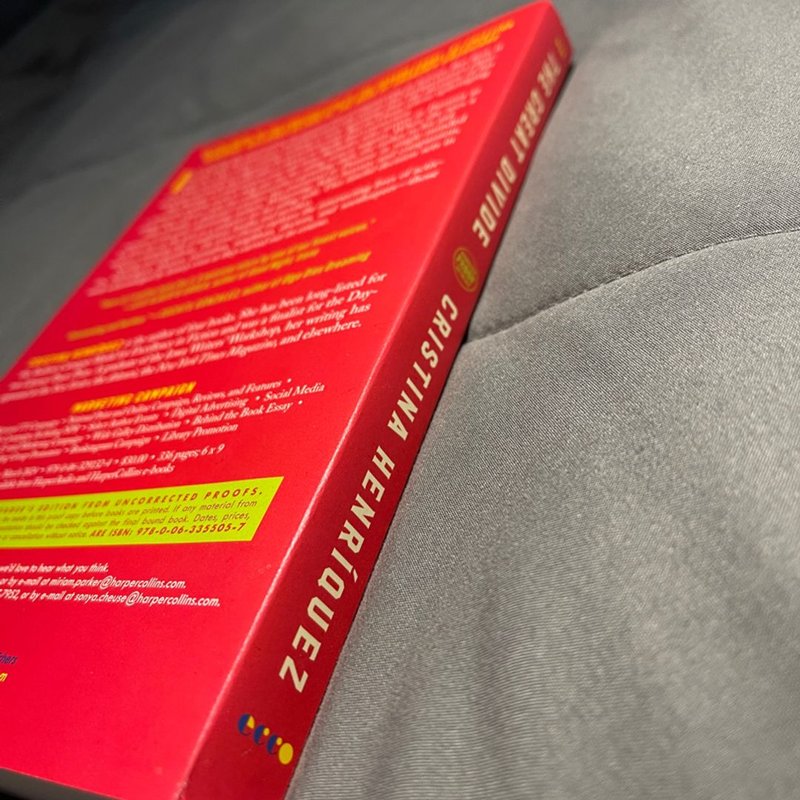 The Great Divide ARC Book by Cristina Henriquez, Paperback | Pangobooks