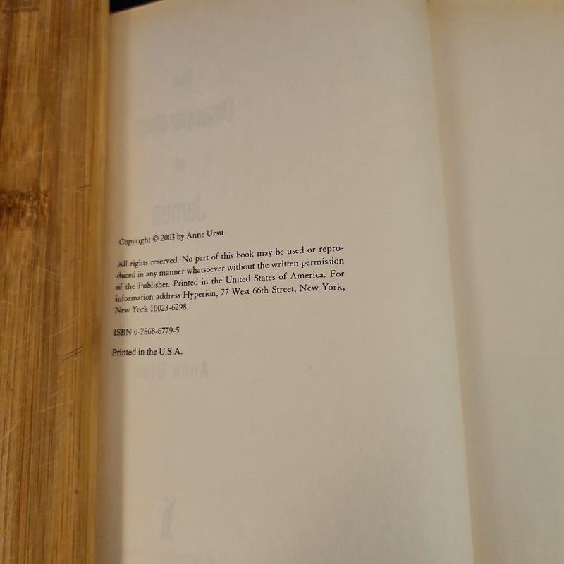 The Disapparation of James by Anne Ursu