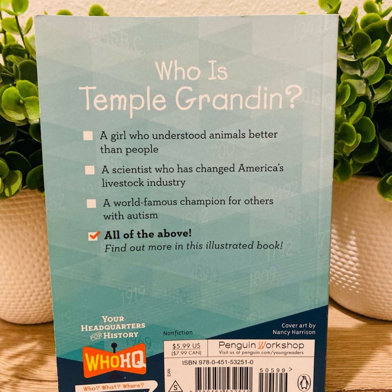 Who Is Temple Grandin? by Patricia Brennan Demuth, Who HQ