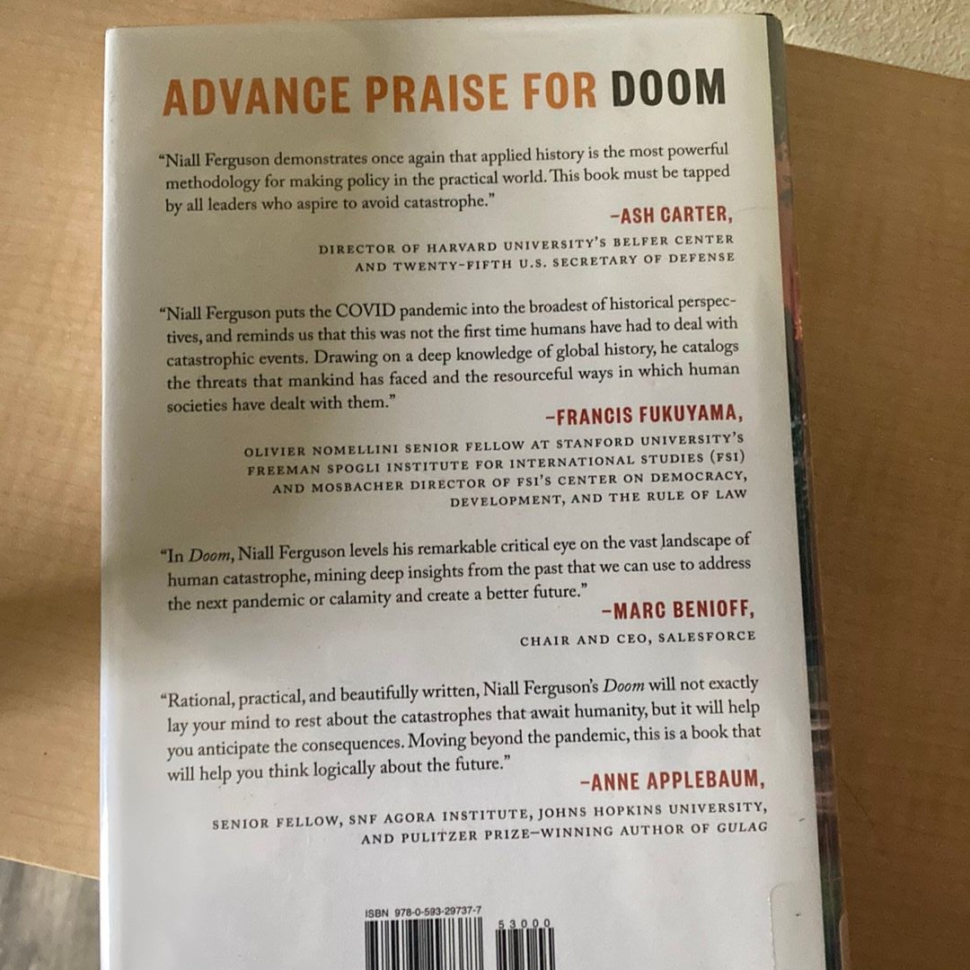 Doom by Niall Ferguson, Hardcover | Pangobooks