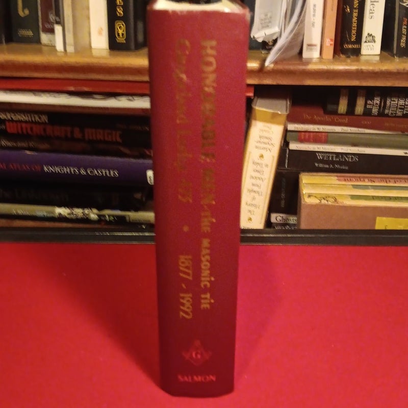 Honorable Men:The Masonic Tie 1877-1992 by Cleon Salmon, Hardcover ...