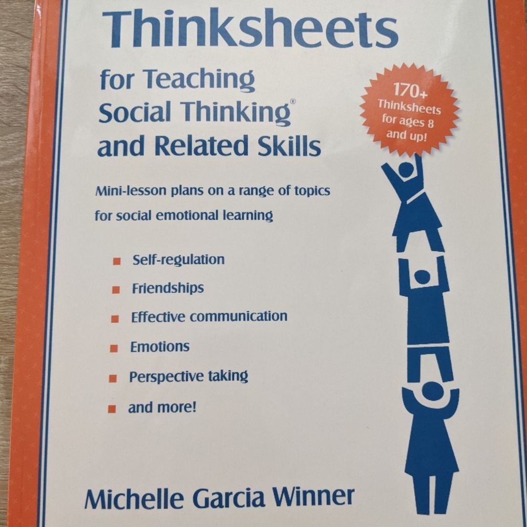 Thinksheets for Teaching Social Thinking and Related Skills by Michelle ...