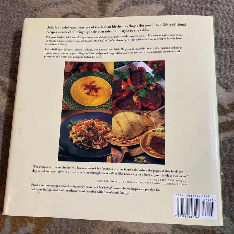 The Chefs of Cucina Amore by Joe Simone, Hardcover | Pangobooks