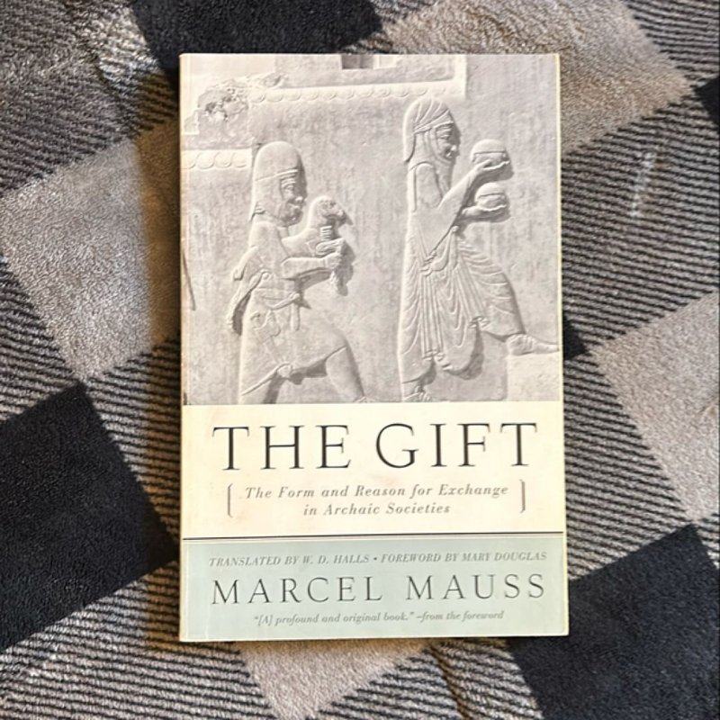 The Gift by Marcel Mauss, W. D. Halls, Paperback | Pangobooks